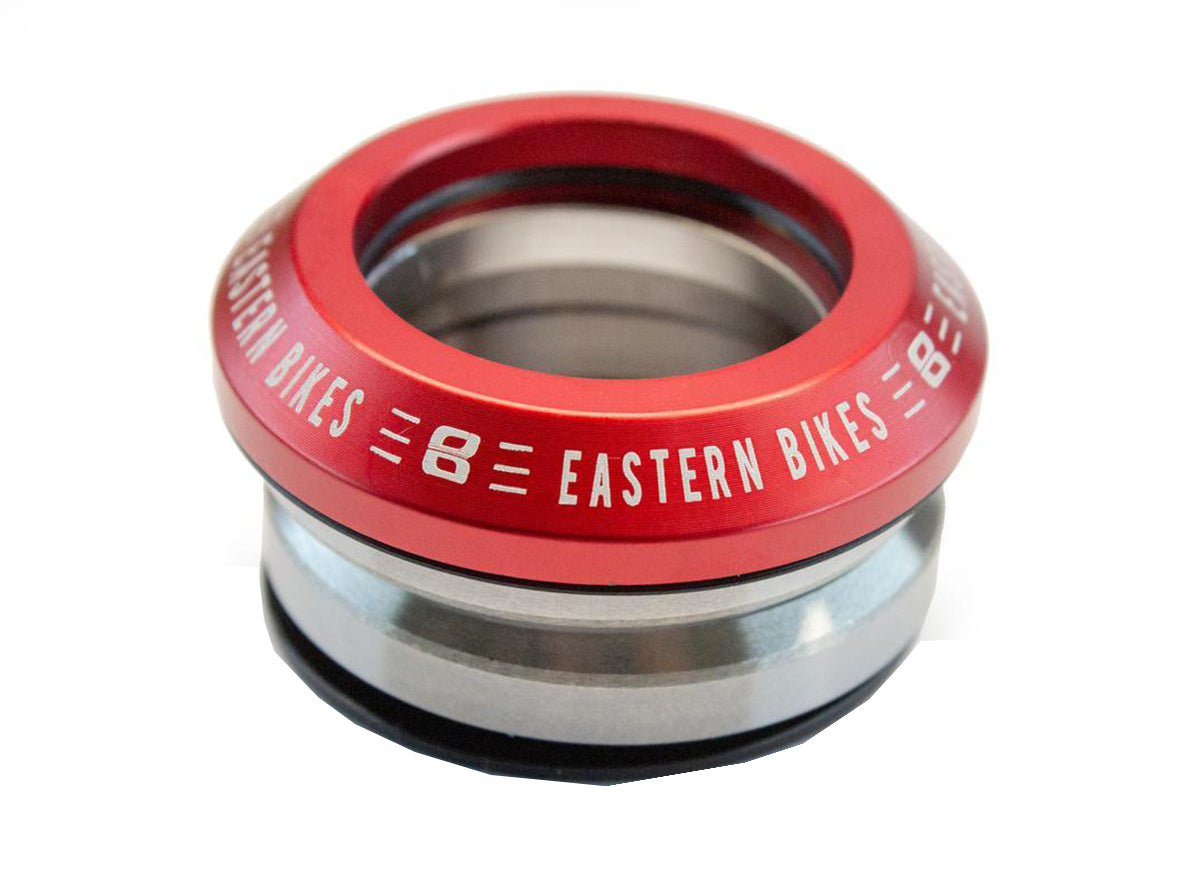Eastern 45/45 Campagnolo Style BMX Headset - 1.1/8" - Matt Red Ano ...